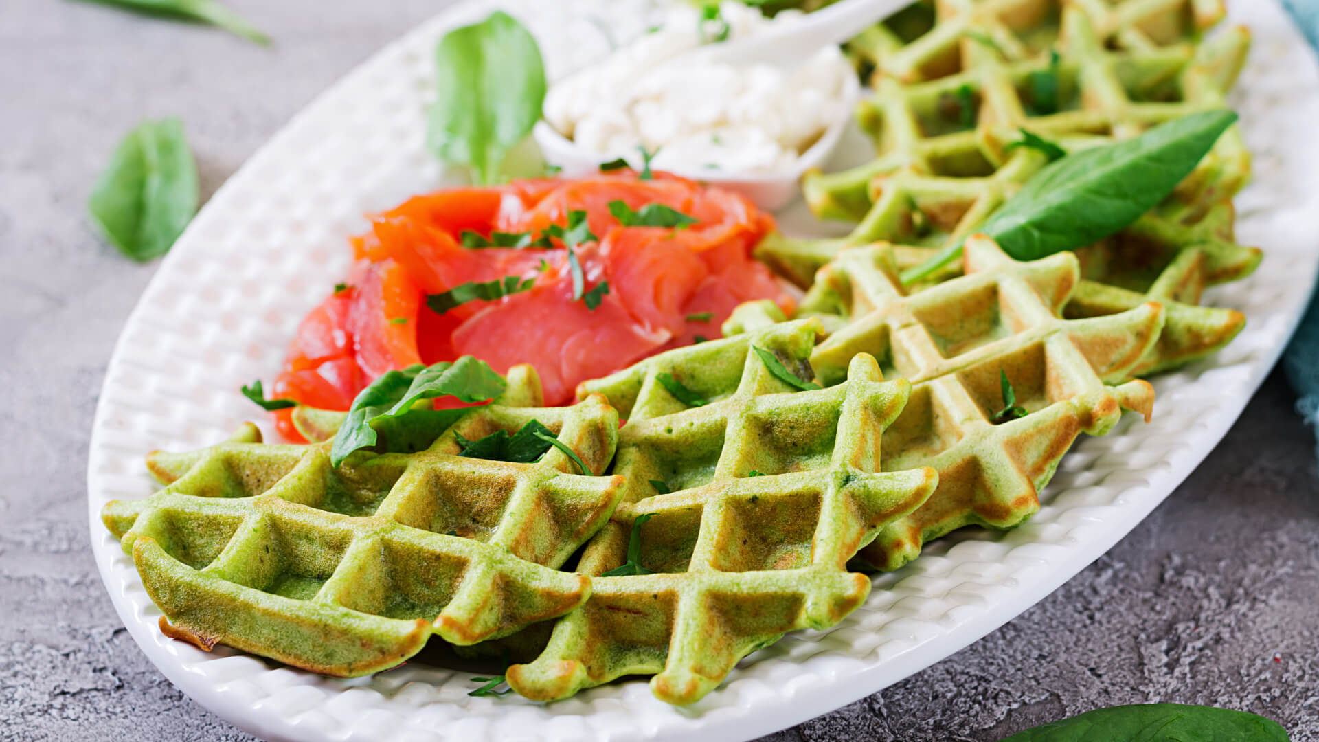Indulge in a Nutritious High Protein Oats Chilla Premix Waffle Recipe ...