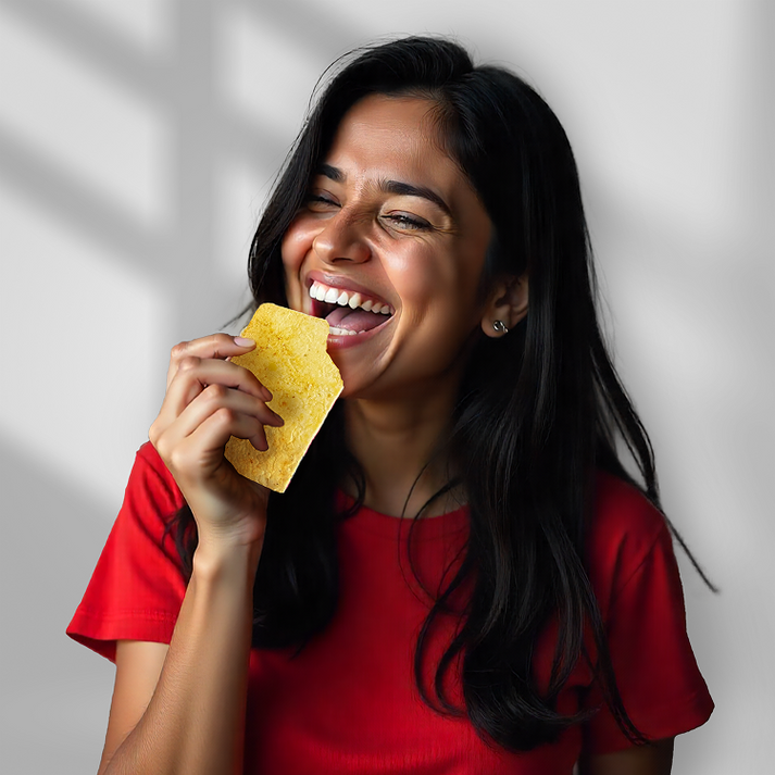 No Salt Garlic Jeera Thins with Low Sodium - Prolicious