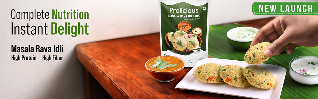 Tasty High Protein, Gluten Free, Veg Foods & Snacks – Prolicious