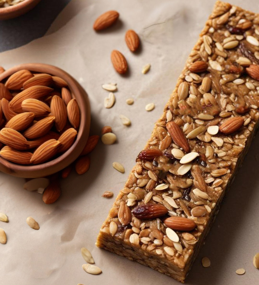 Prolicious Nuts & Seeds Bar with High Protein & Fiber