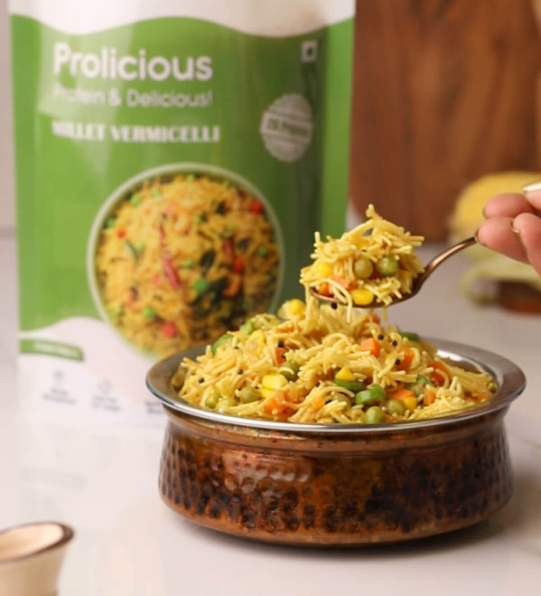 Buy High Protein Millet Vermicelli | Healthy Breakfast - Prolicious